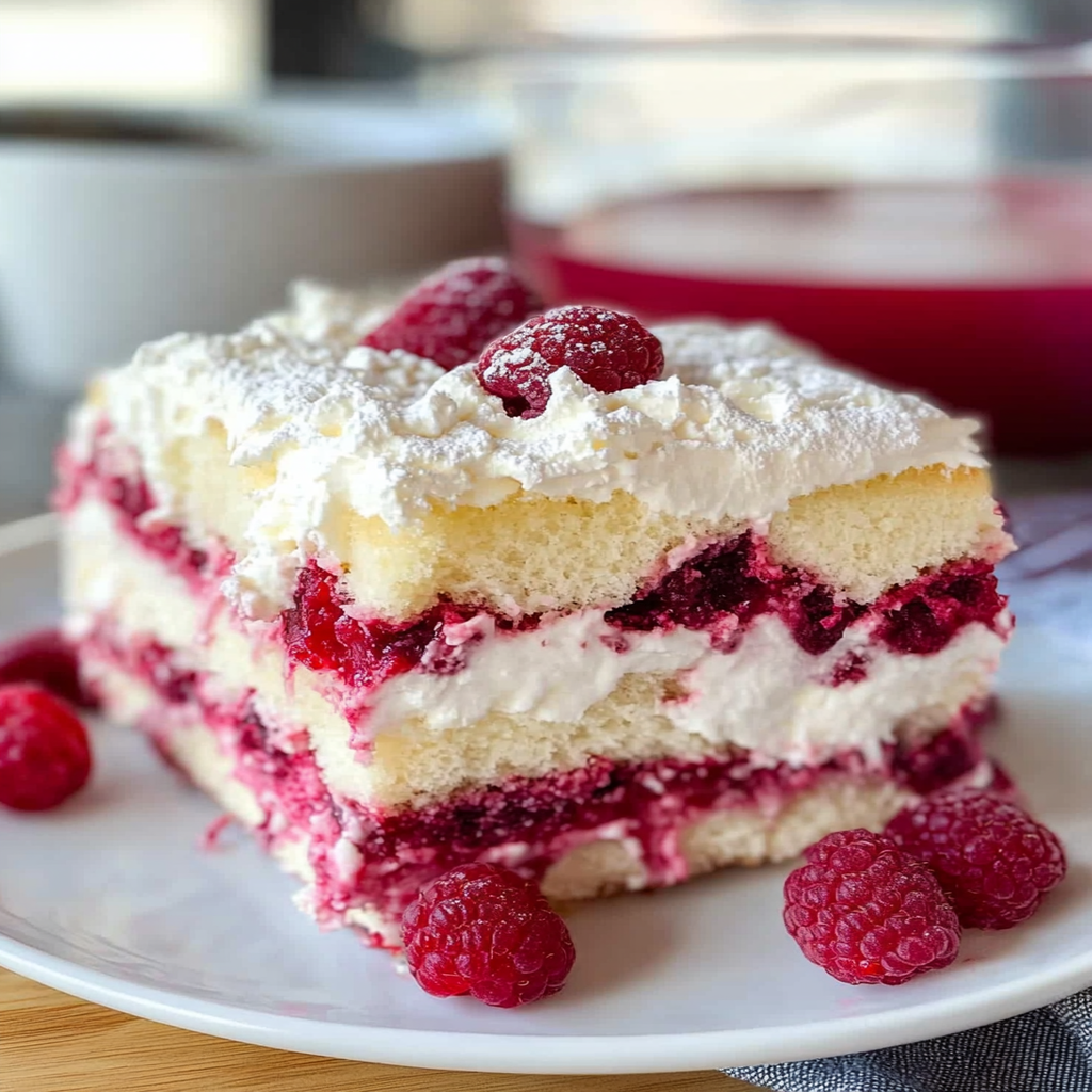 White Chocolate Raspberry Tiramisu