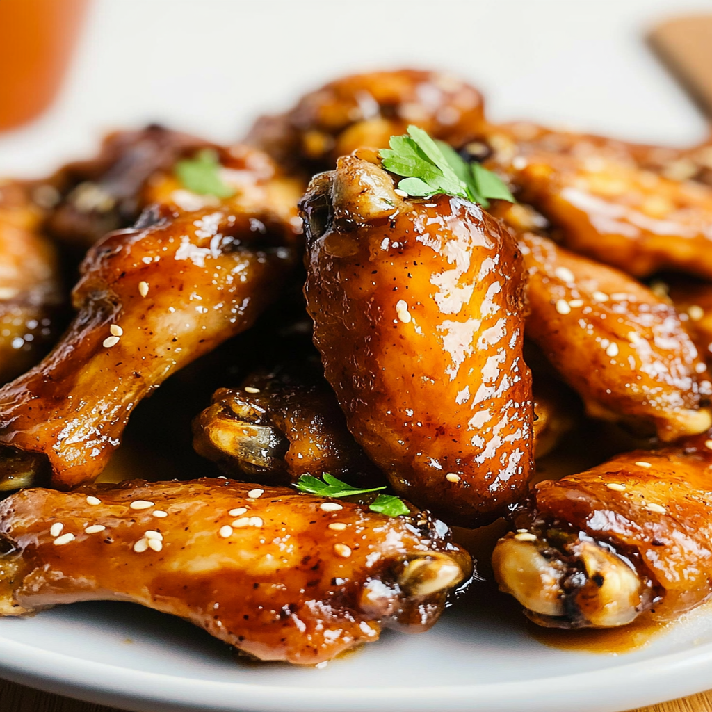Honey Garlic Chicken Wings
