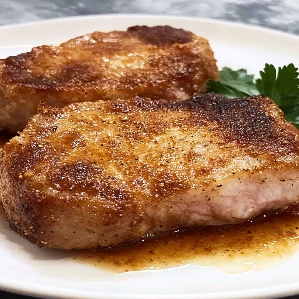 Juicy Oven Baked Pork Chops