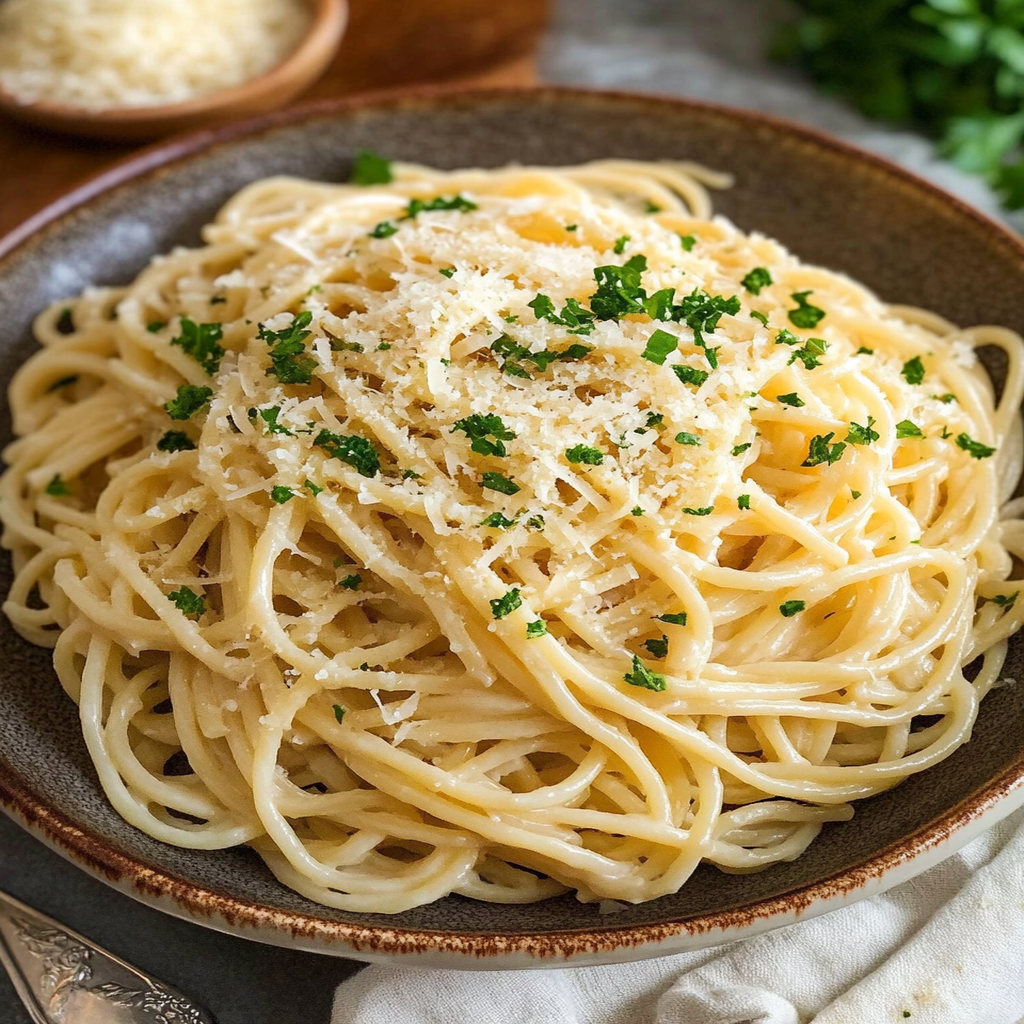 Garlic Parmesan Pasta