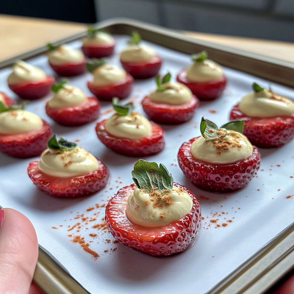 Deviled Strawberries