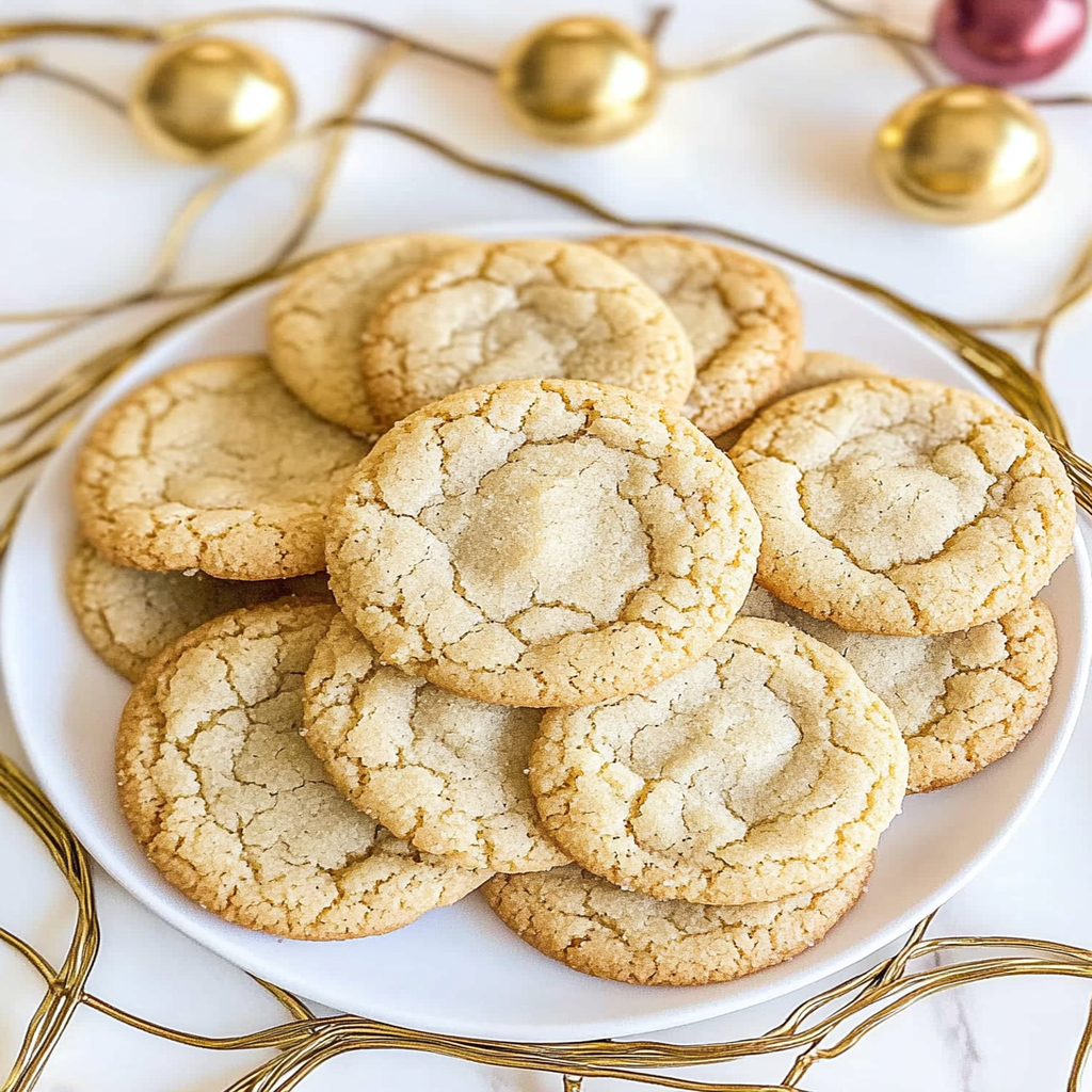 Chewy Sugar Cookies