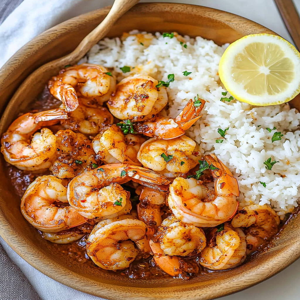 Spicy Garlic Shrimp