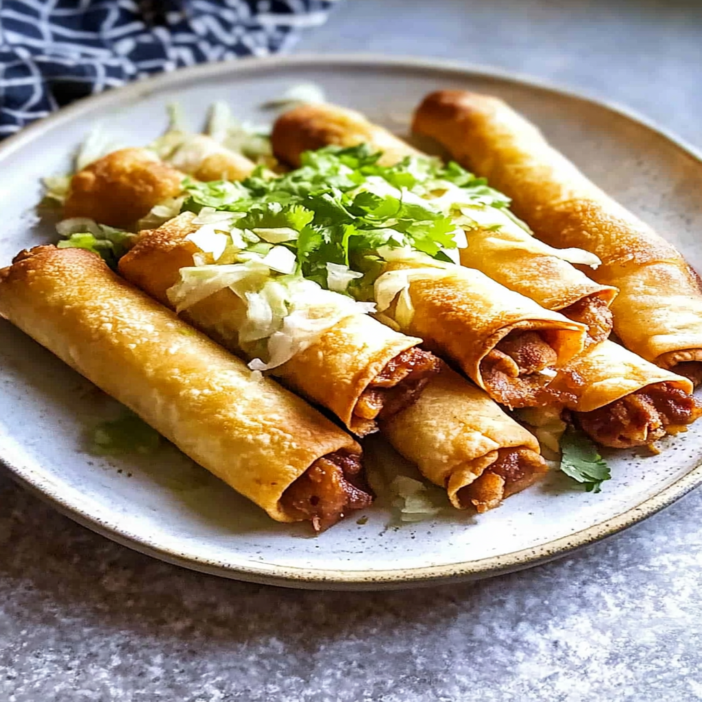 Easy Homemade Taquitos Recipe