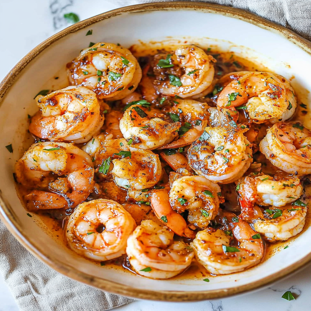 Spicy Garlic Shrimp