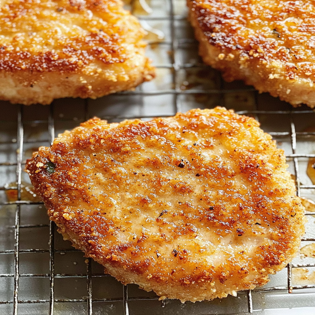Parmesan Crusted Pork Chops