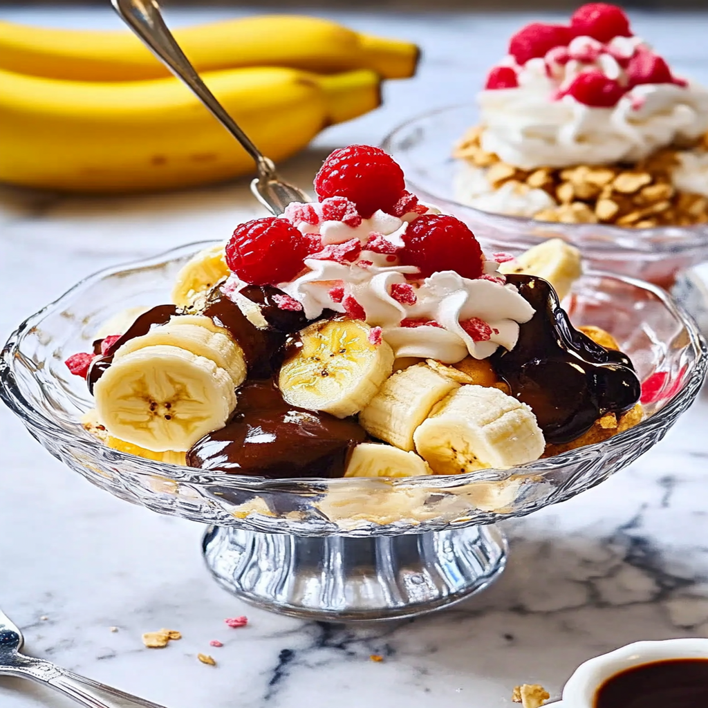 Easy Banana Split Sundae