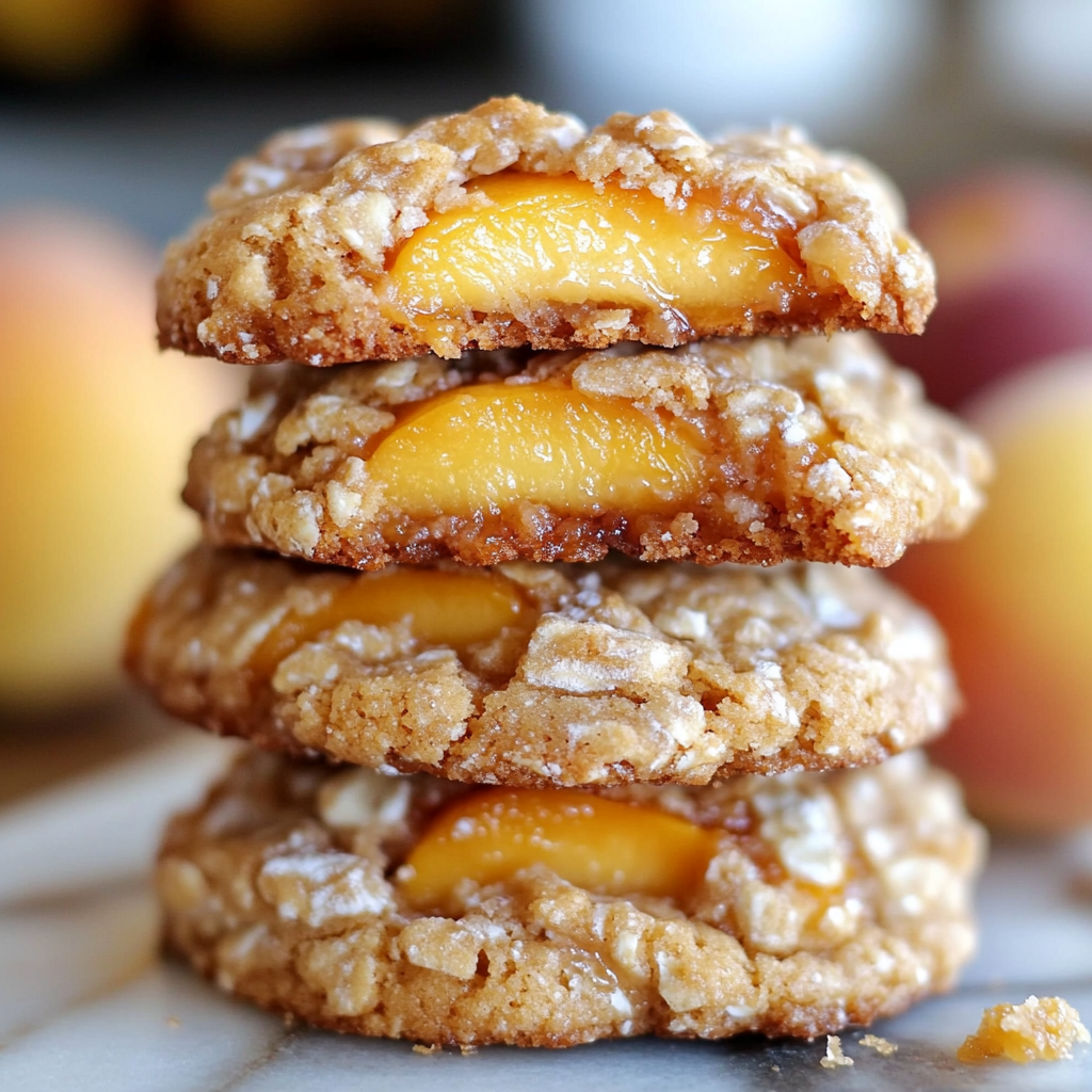 Peach Cobbler Cookies