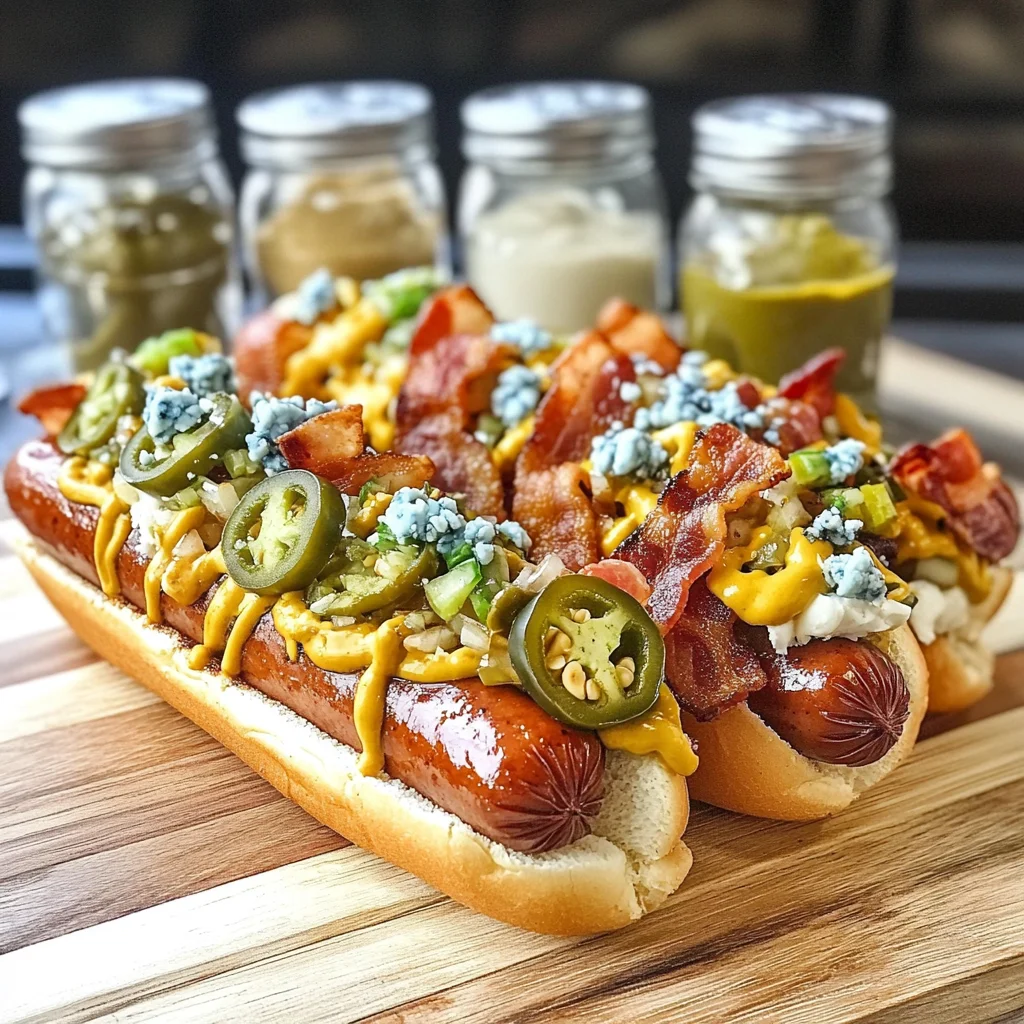 Build Your Own Hotdog Party