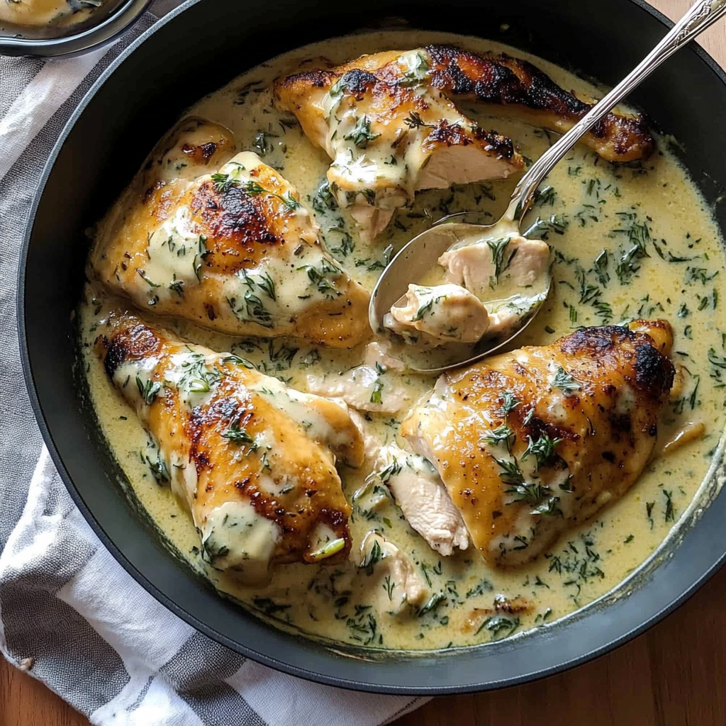 Creamy French Chicken Tarragon