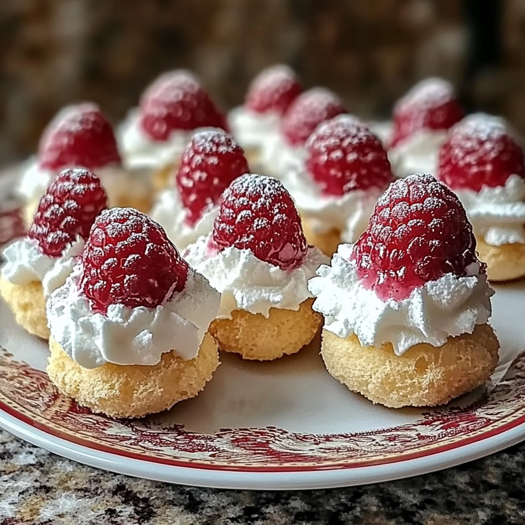 Raspberry Cream Cheese Bites