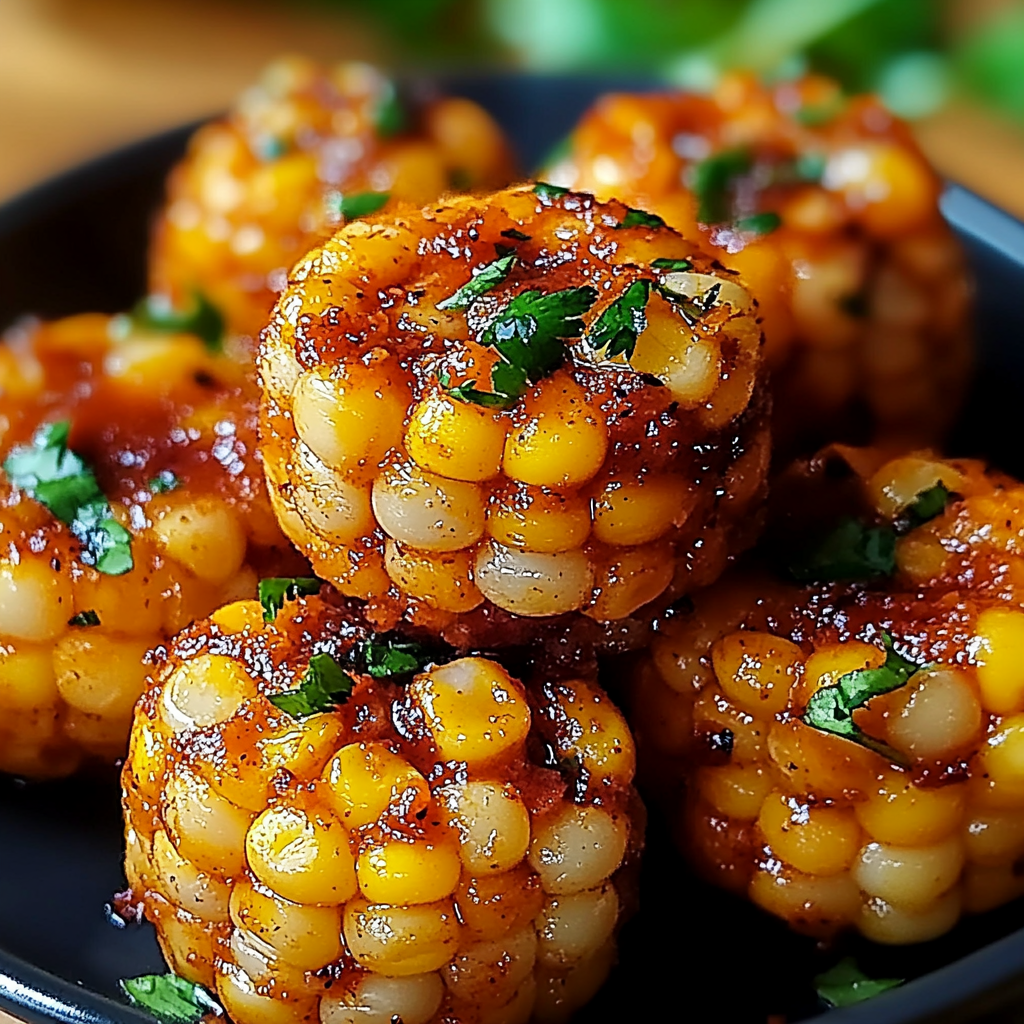 Spicy Mexican Corn Bites