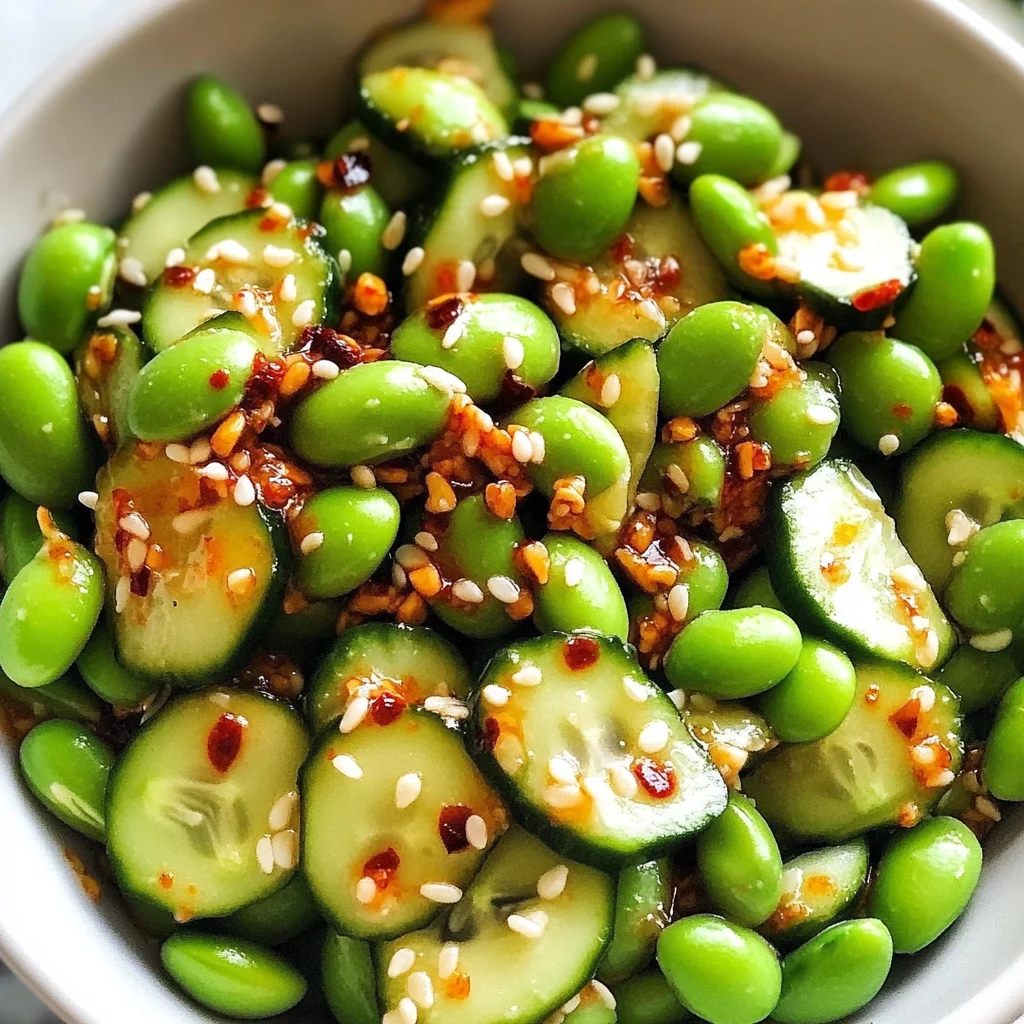 Easy Japanese Edamame Salad