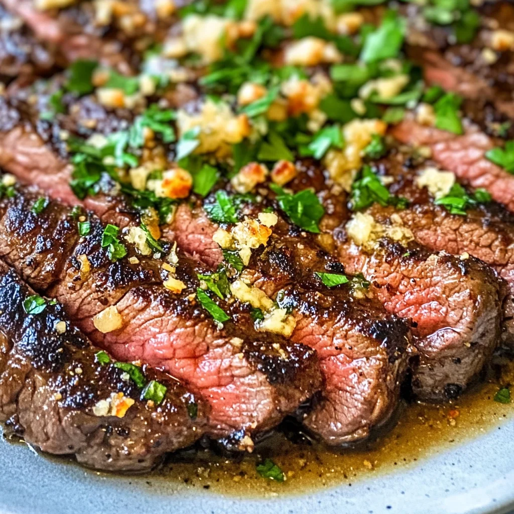 Garlic Butter Brazilian Steak