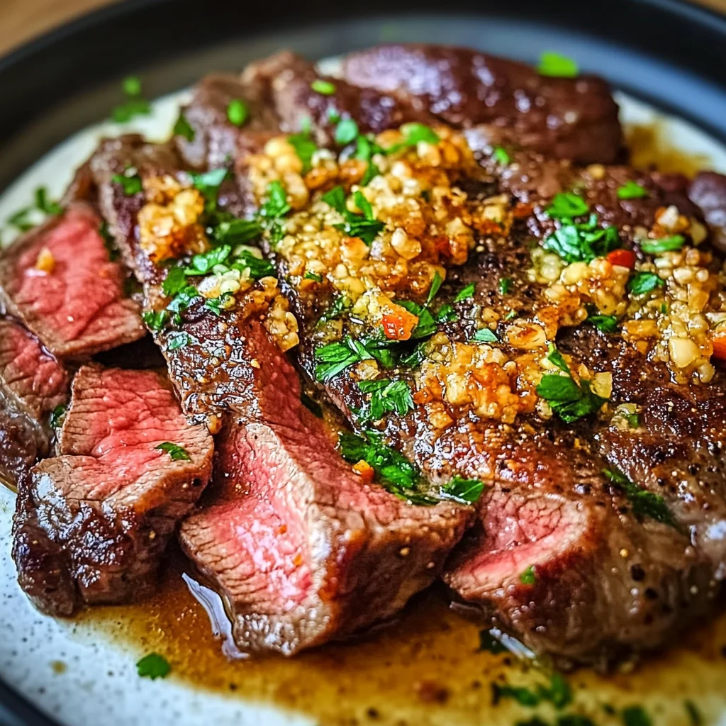 Garlic Butter Brazilian Steak