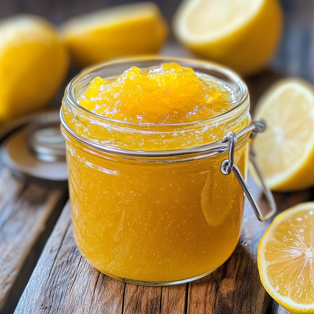 Italian Lemon Jam