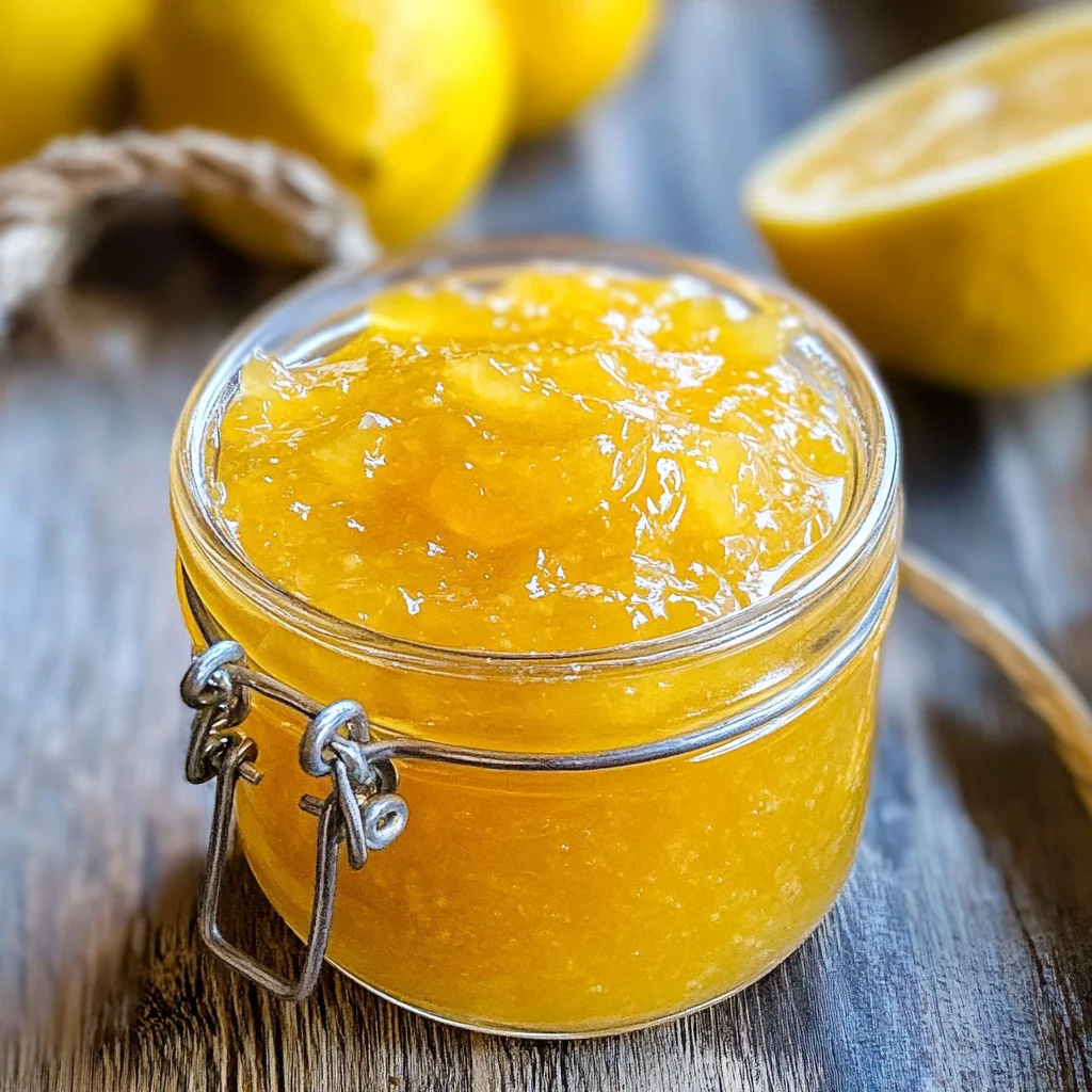 Italian Lemon Jam