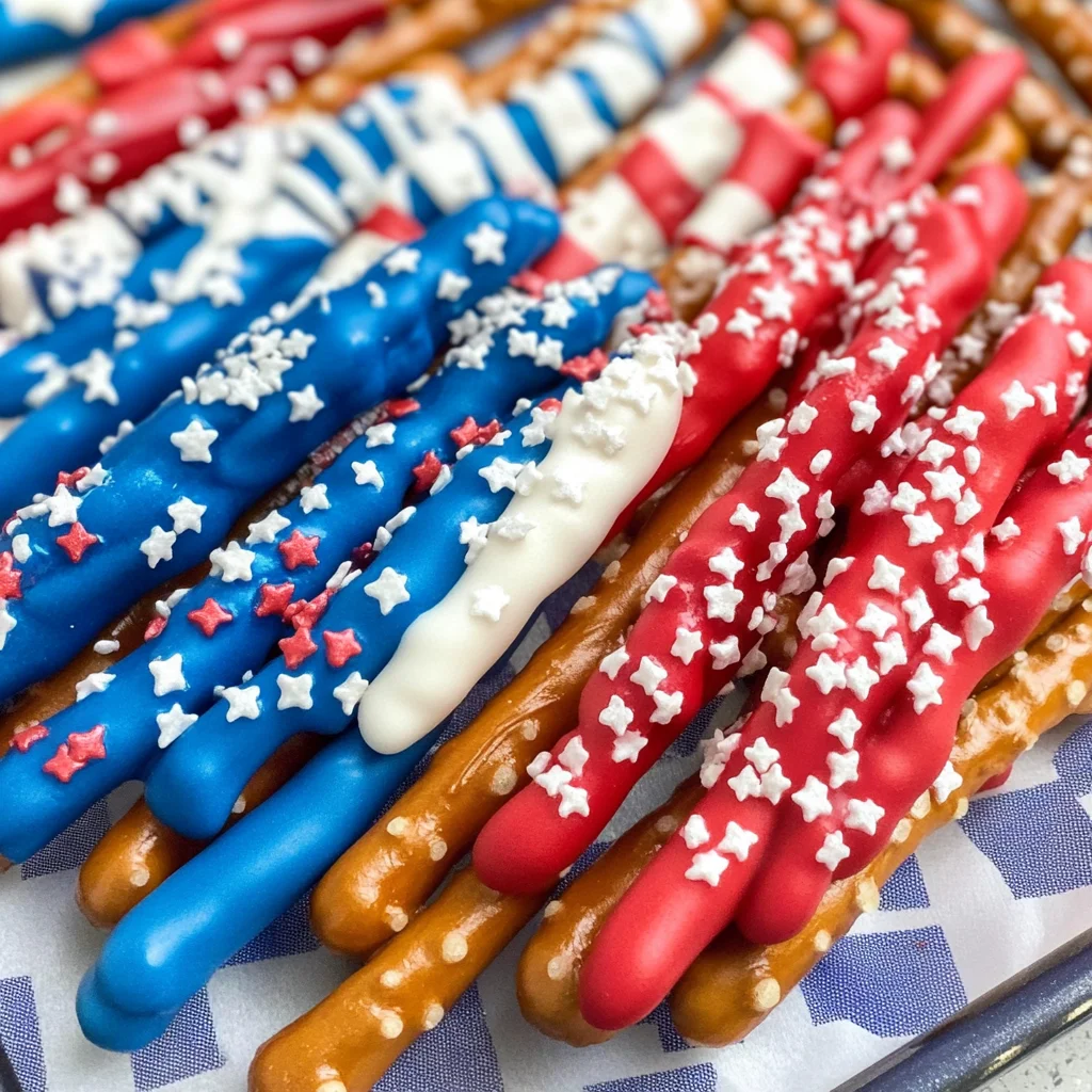 Candied Pretzel Sticks