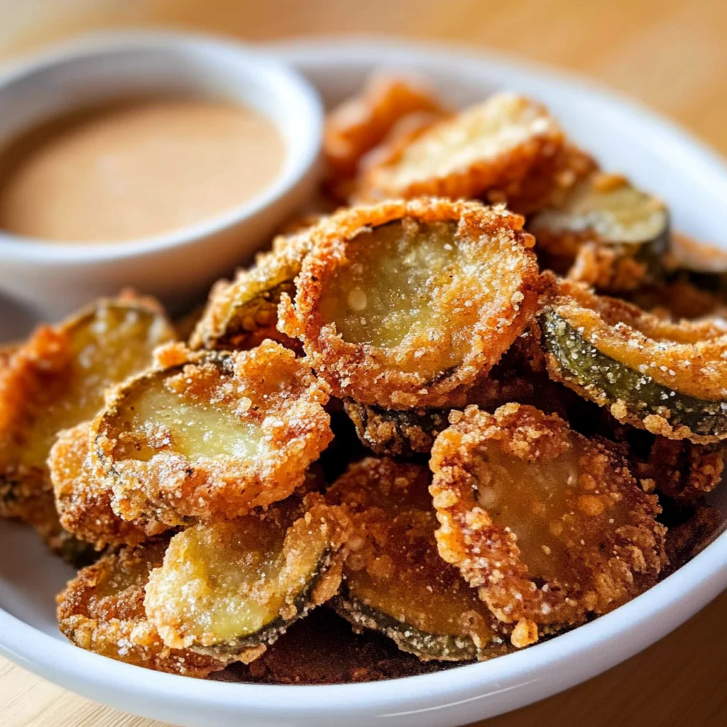Crispy Deep Fried Pickles