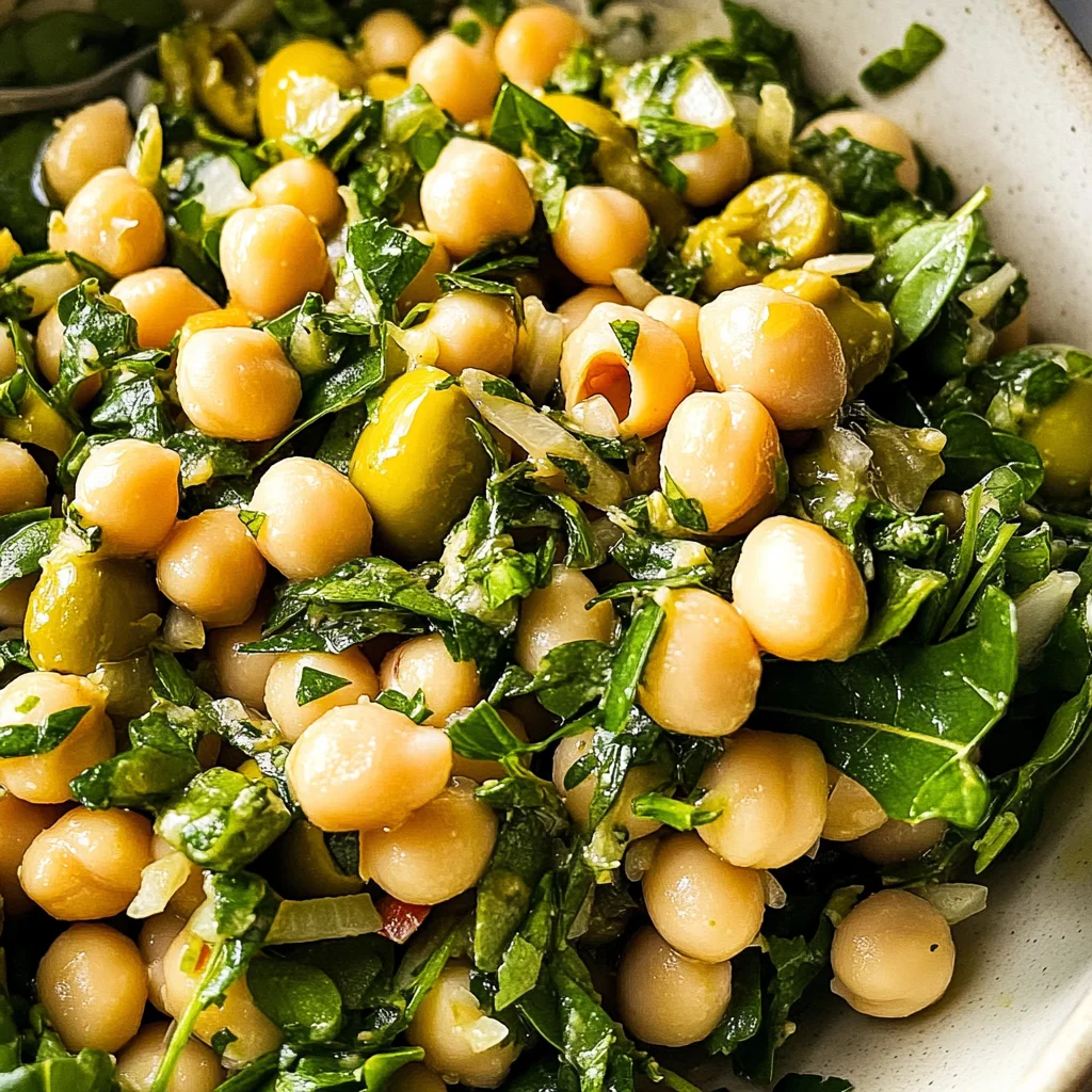 Green Olive Bean Salad