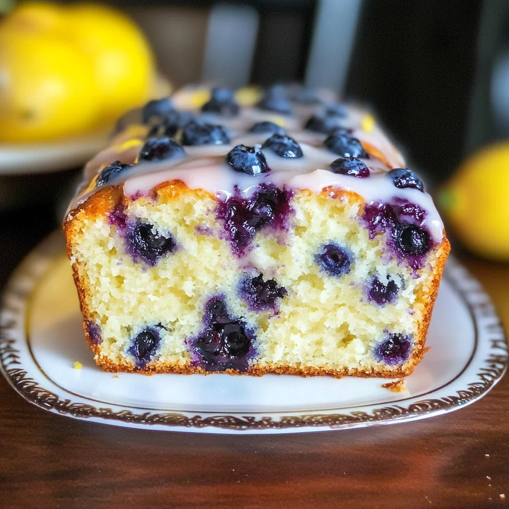 Lemon Blueberry Explosion Loaf