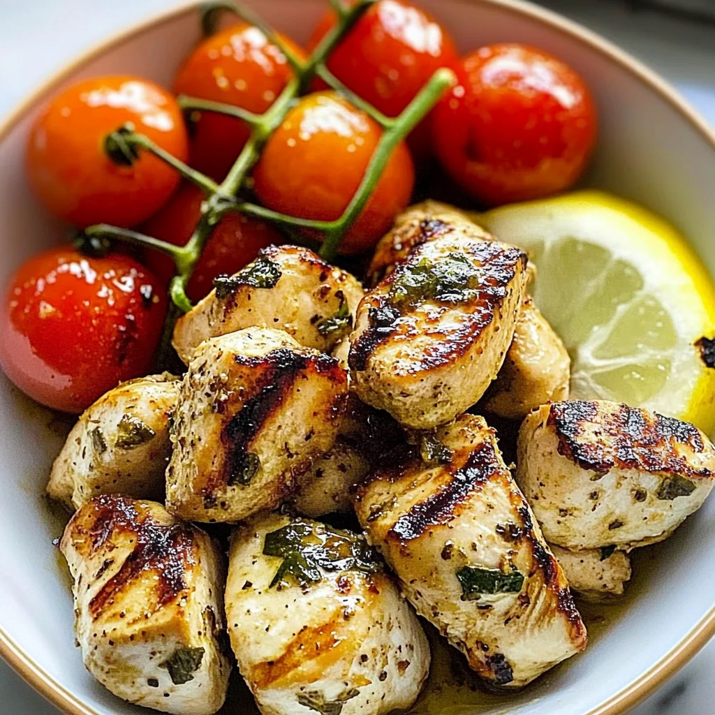 Mediterranean Chicken Bites