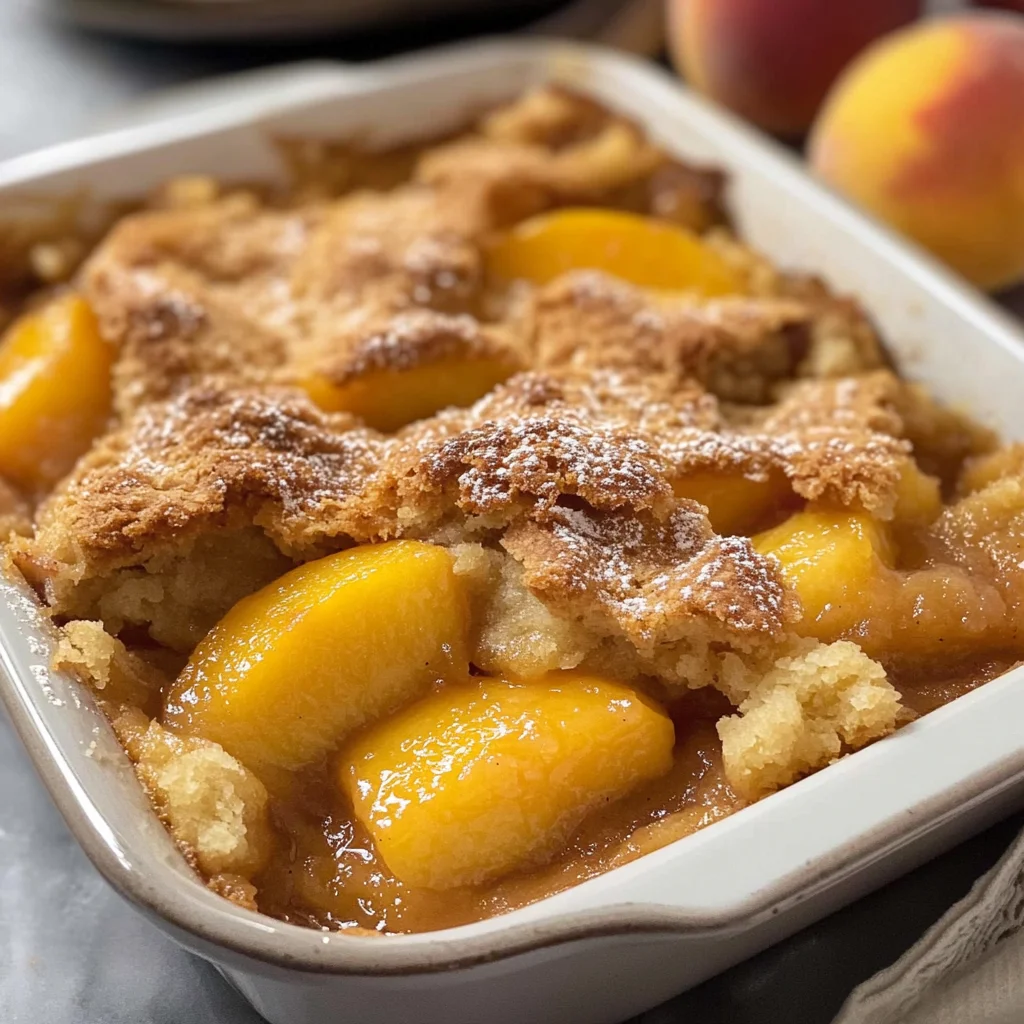 Peach Cobbler