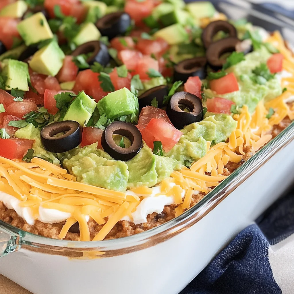 Seven Layer Dip