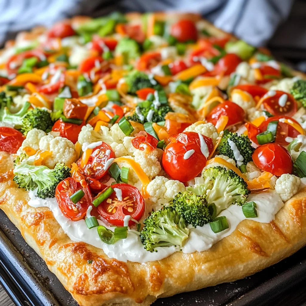 Vegetable Pizza