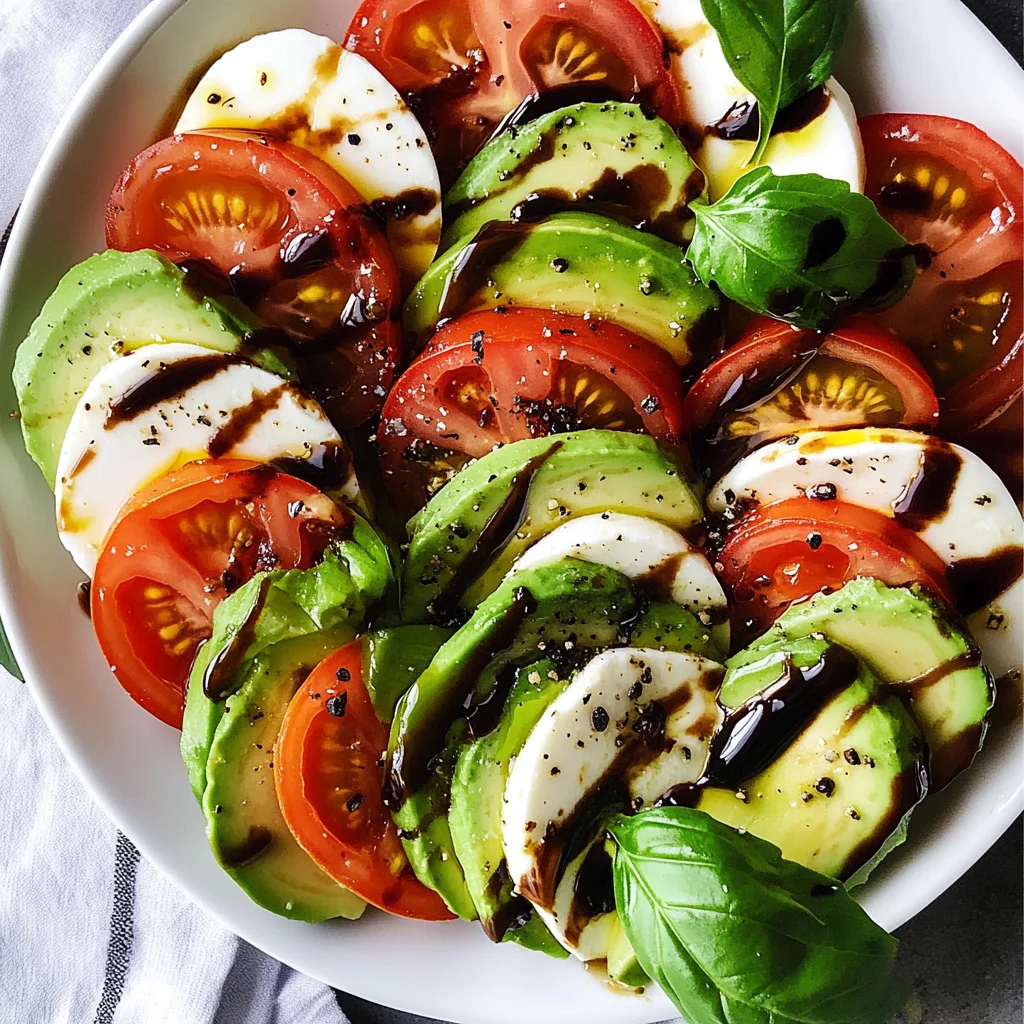 Avocado Caprese Salad