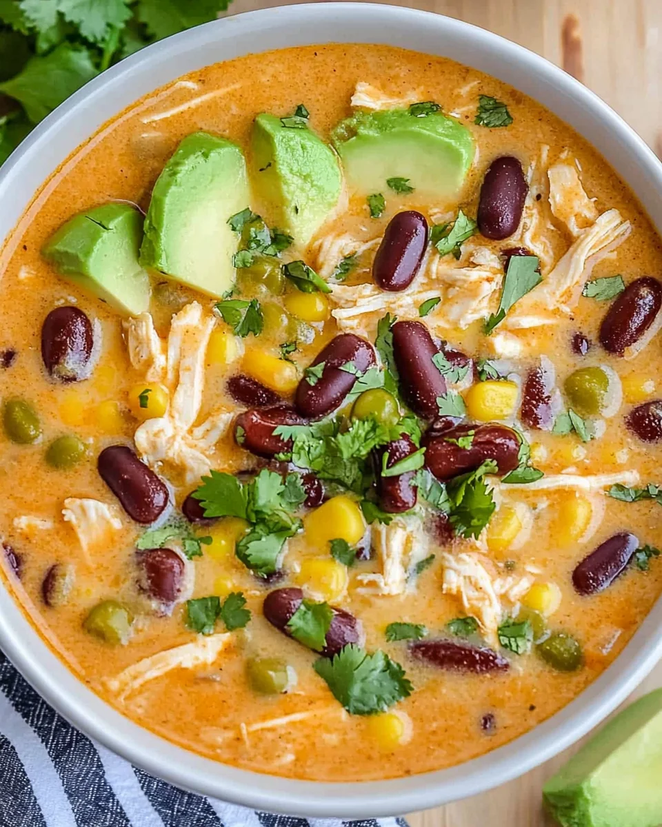 Creamy Chicken Enchilada Soup