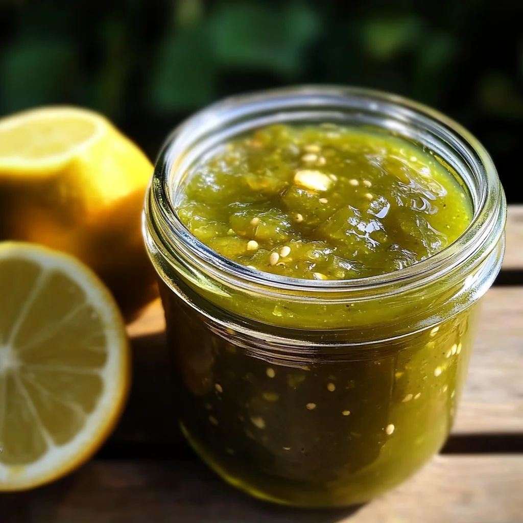 Old-Fashioned Green Tomato Jam