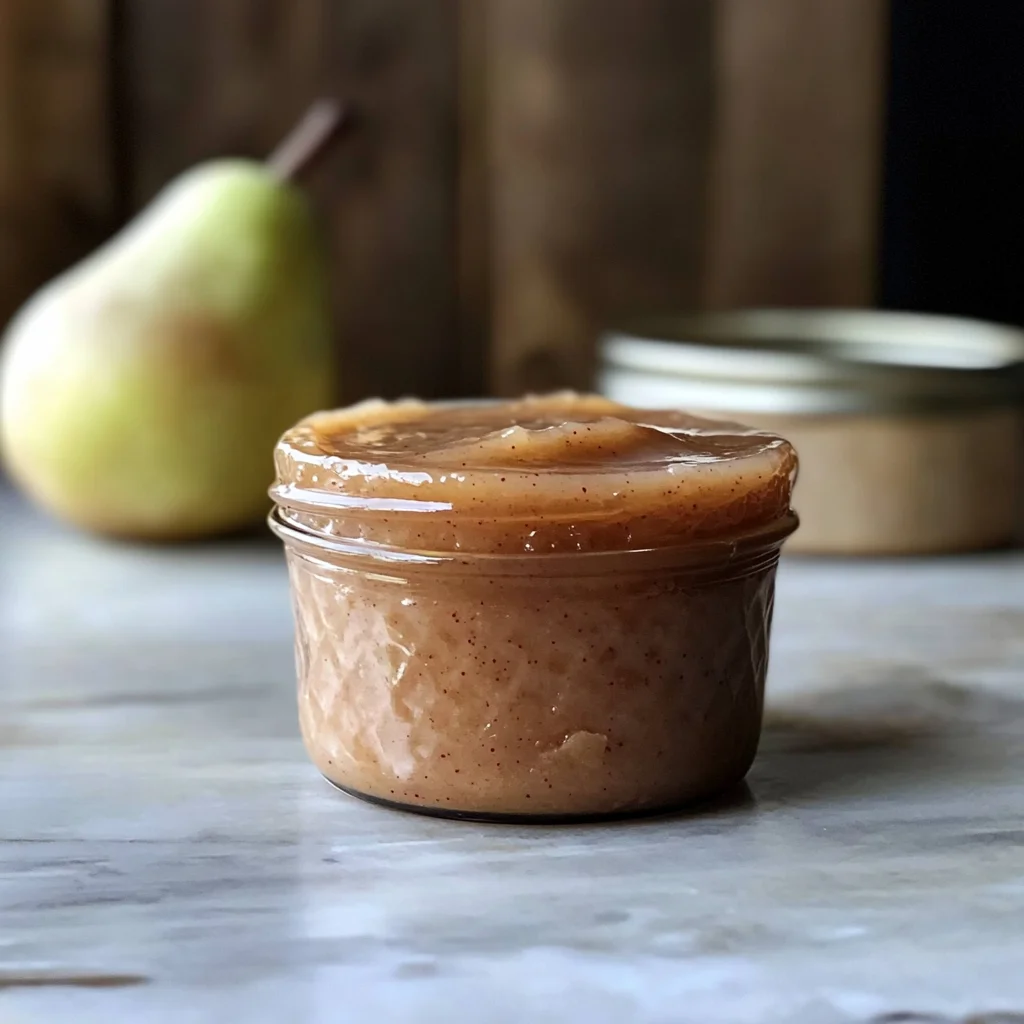 Homemade Pear Butter