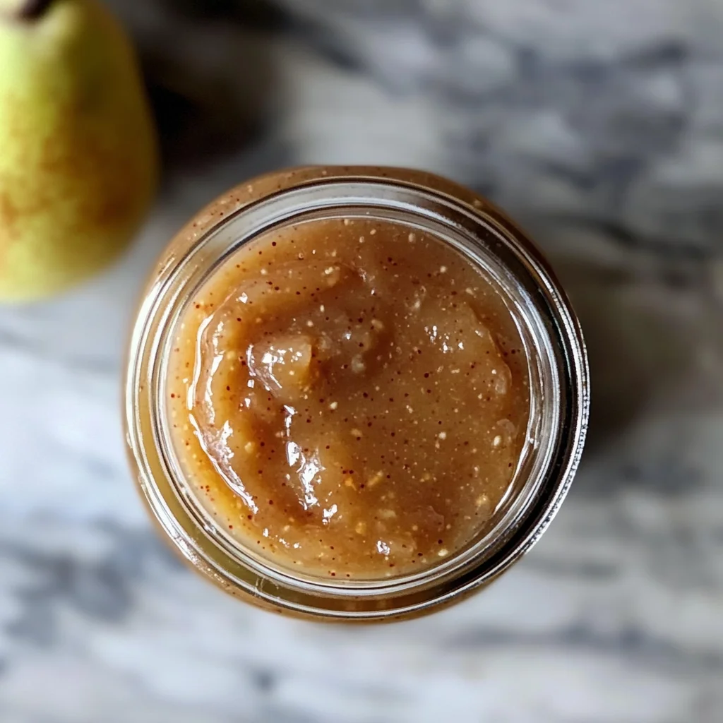 Homemade Pear Butter
