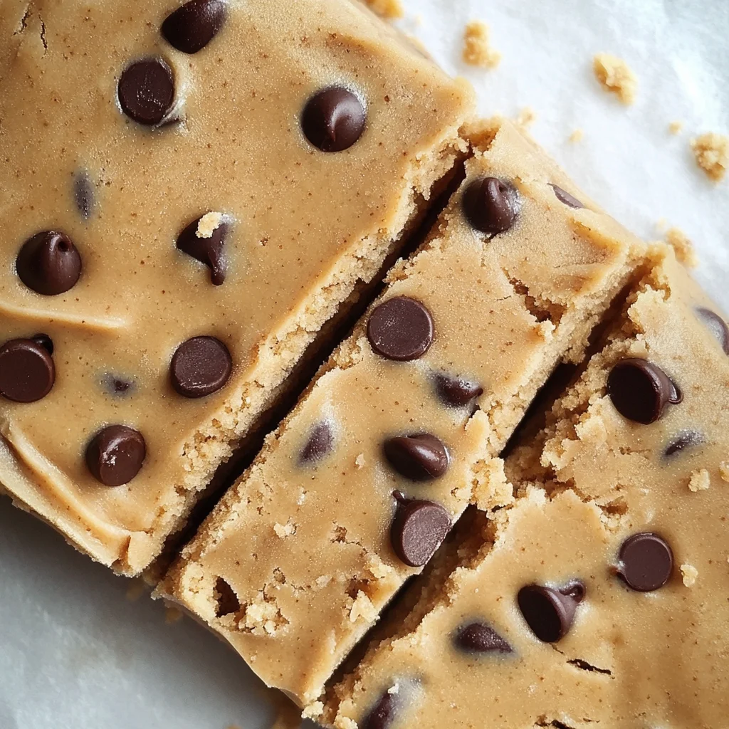 Three Ingredient Peanut Butter Cookie Dough Break-Apart Fudge