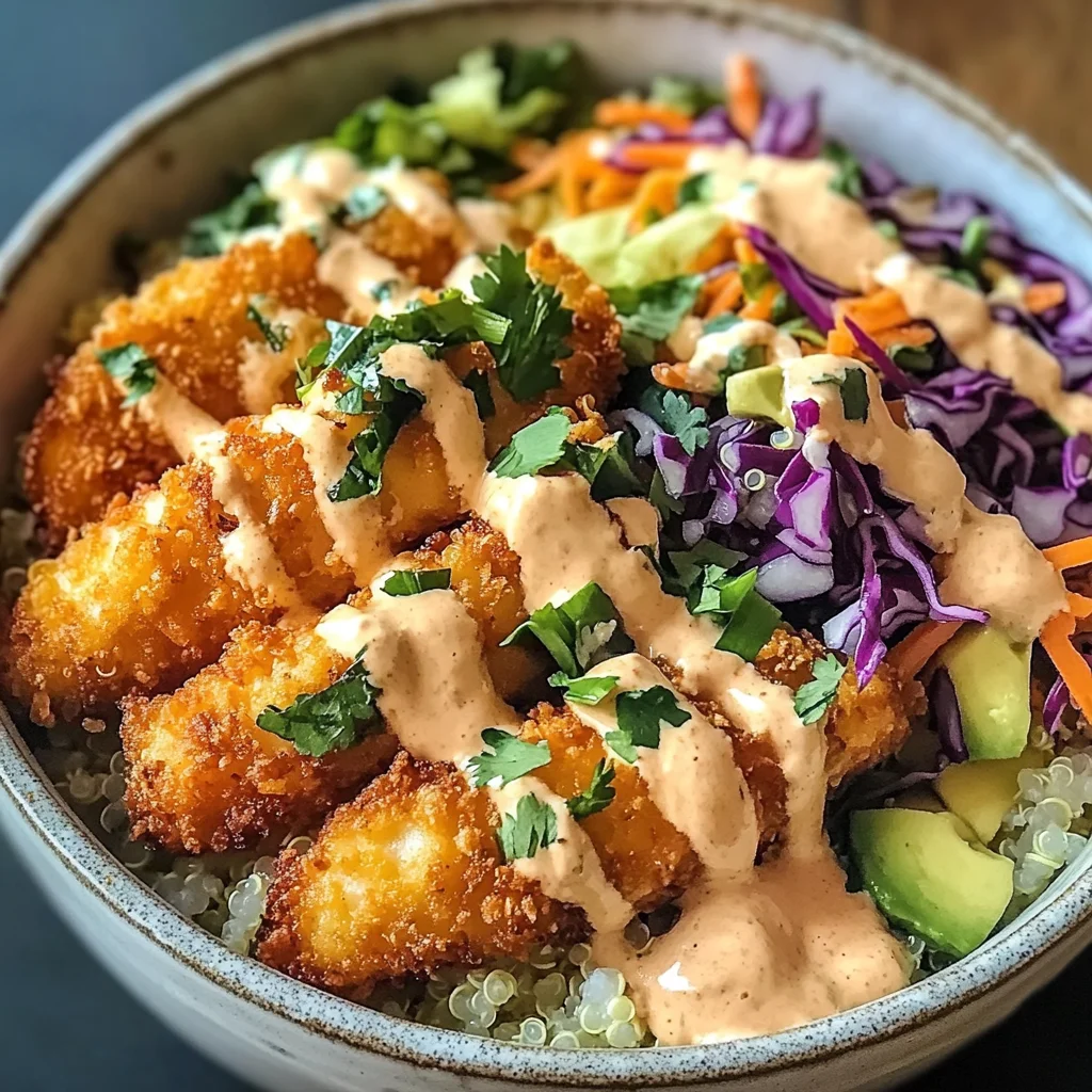 Crispy Fish Taco Bowls