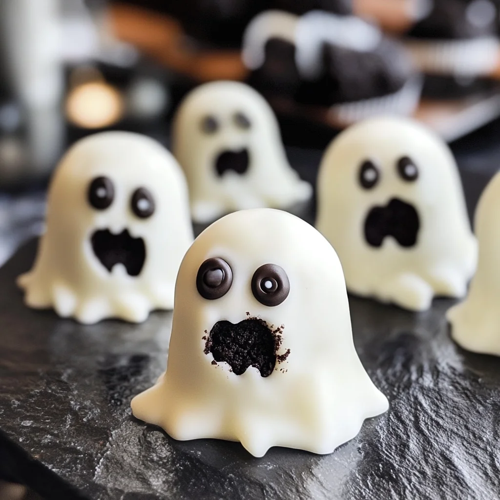 Ghost OREO Ball Truffles