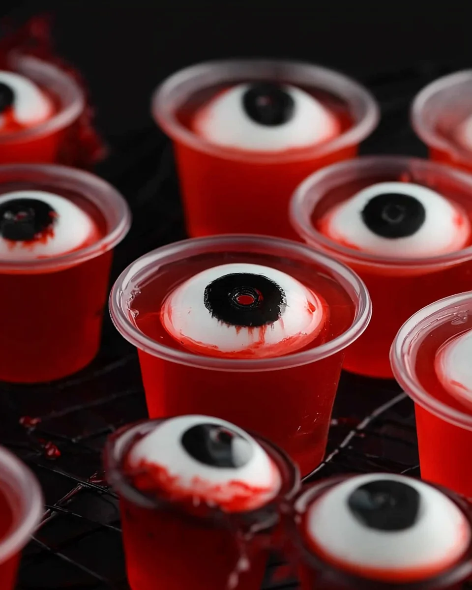 Halloween Eyeball Jello Shots