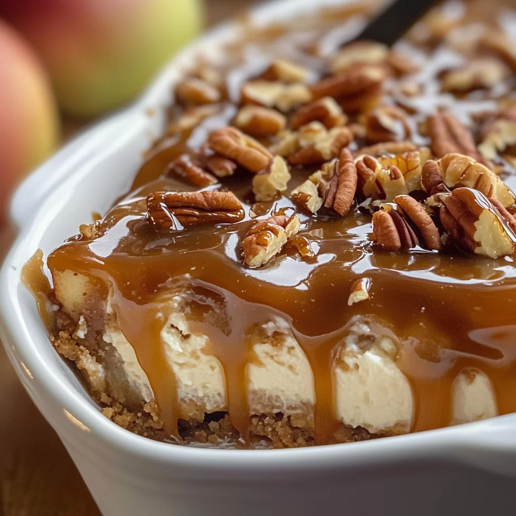Caramel Apple Cheesecake Dip