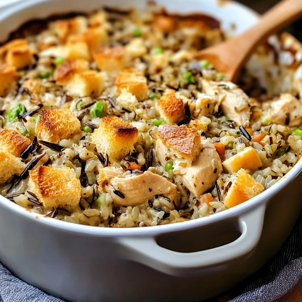 Chicken Wild Rice Casserole