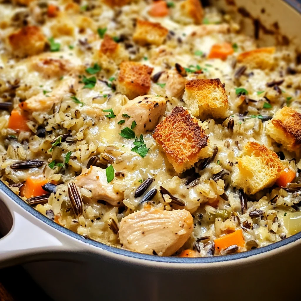 Chicken Wild Rice Casserole