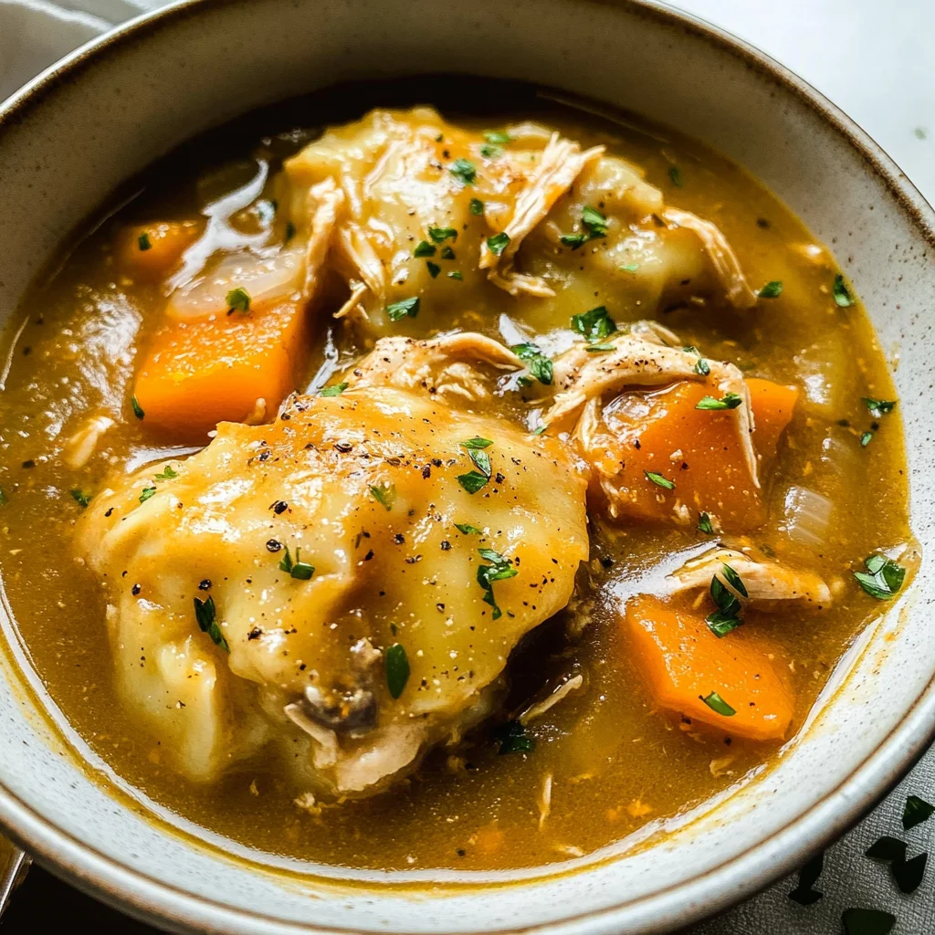 Chicken and Pumpkin Dumplings