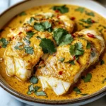 Coconut Curry Baked Cod