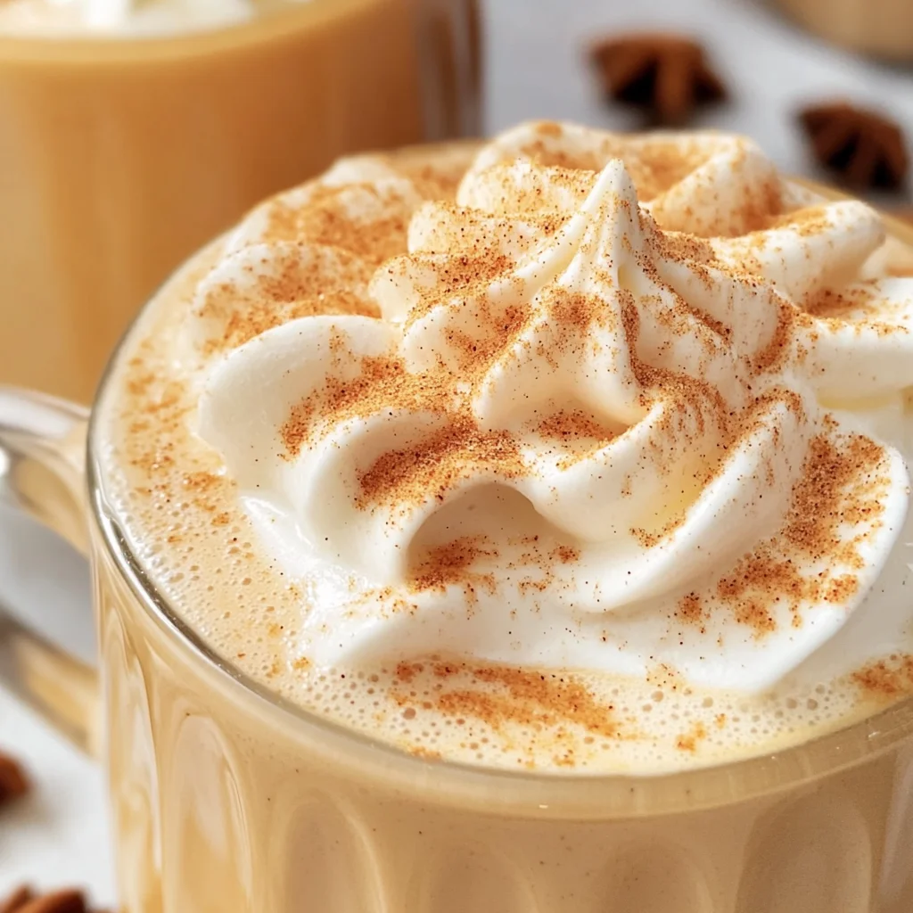 Creamy Pumpkin Spice Milk