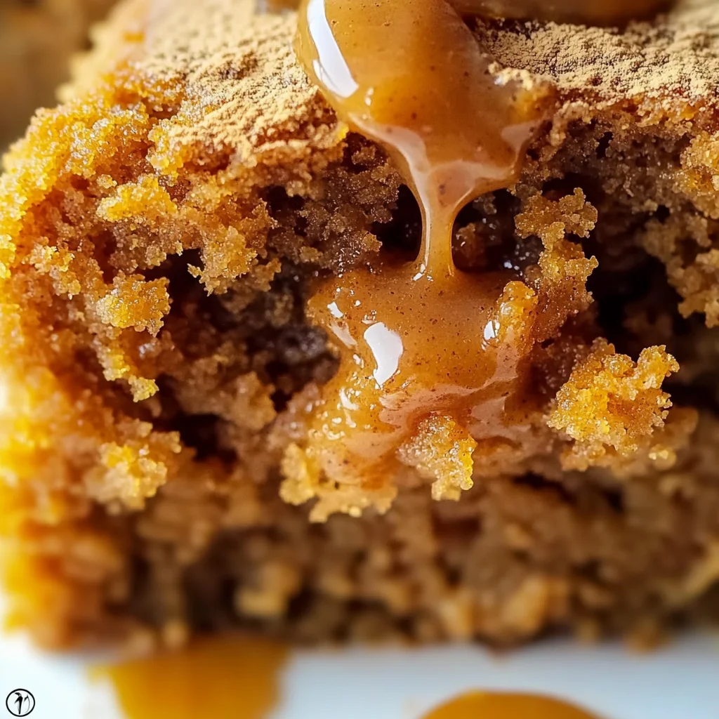 Sweet Crockpot Pumpkin Spice Cake