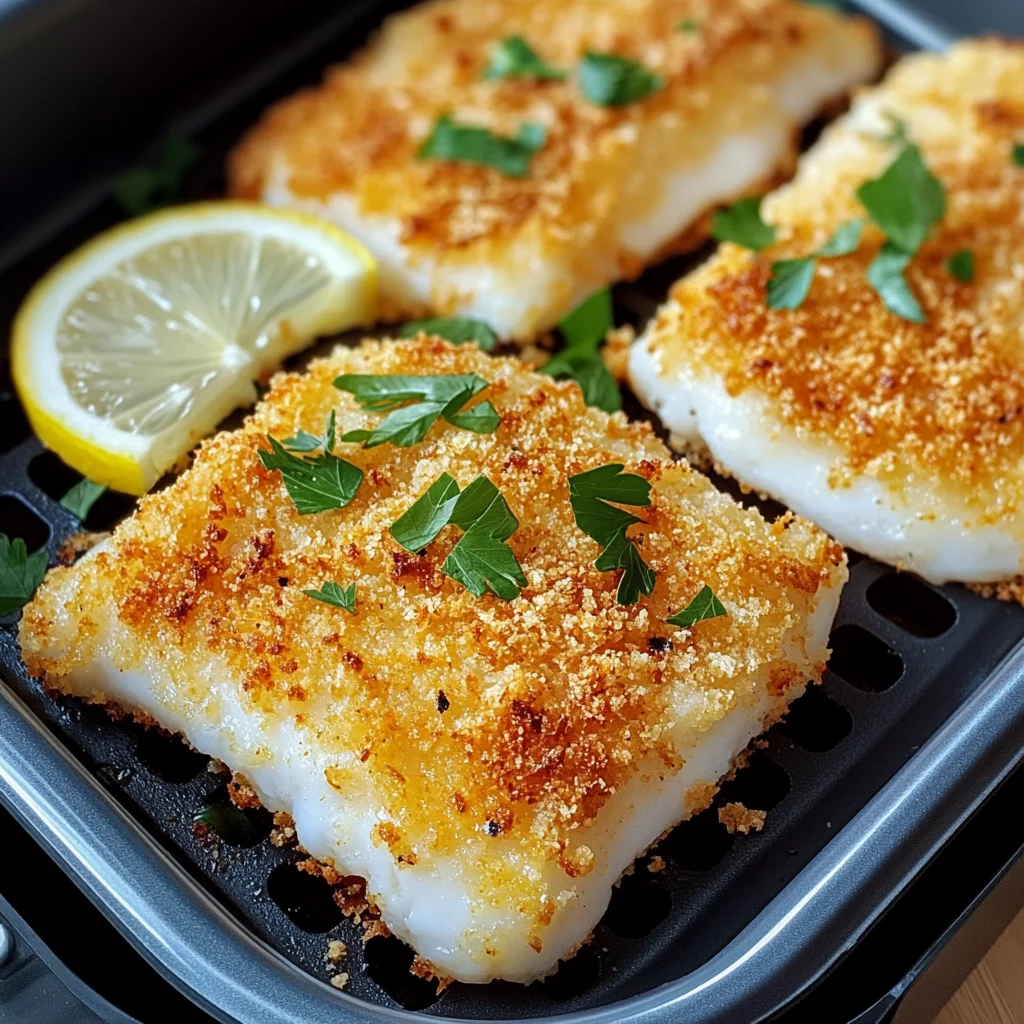 Crispy Air Fryer Cod Fish