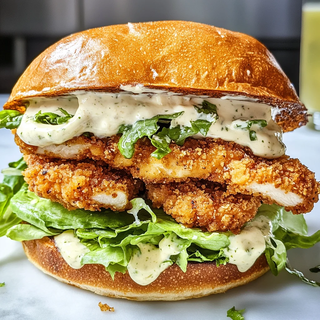 Crispy Chicken Caesar Sandwich: A Delicious Twist on a Classic Favorite