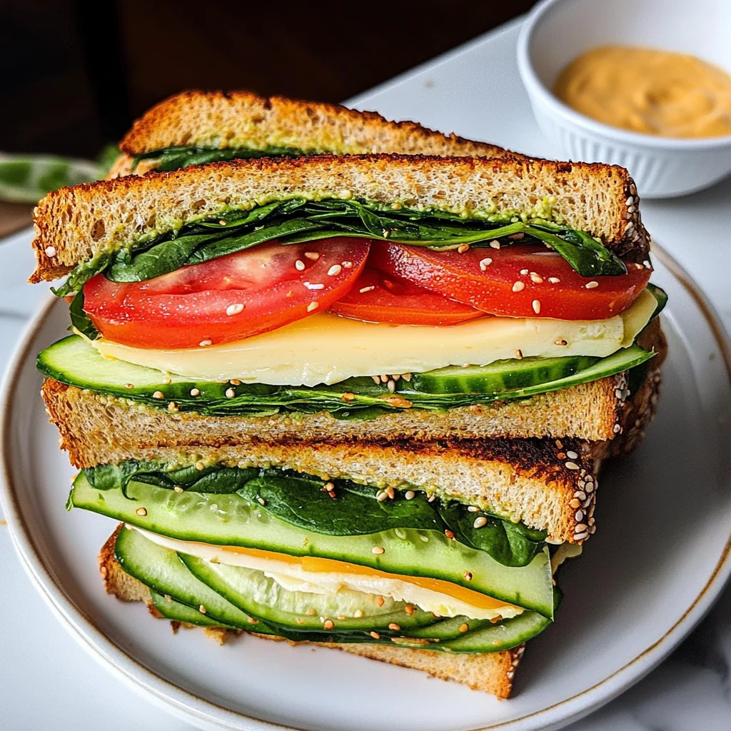 The Ultimate Veggie Sandwich