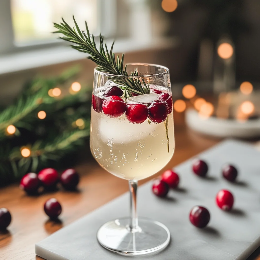 White Cranberry Spritz
