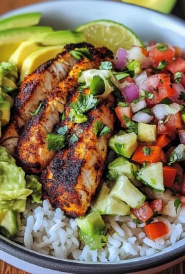 Blackened Fish Taco Bowls